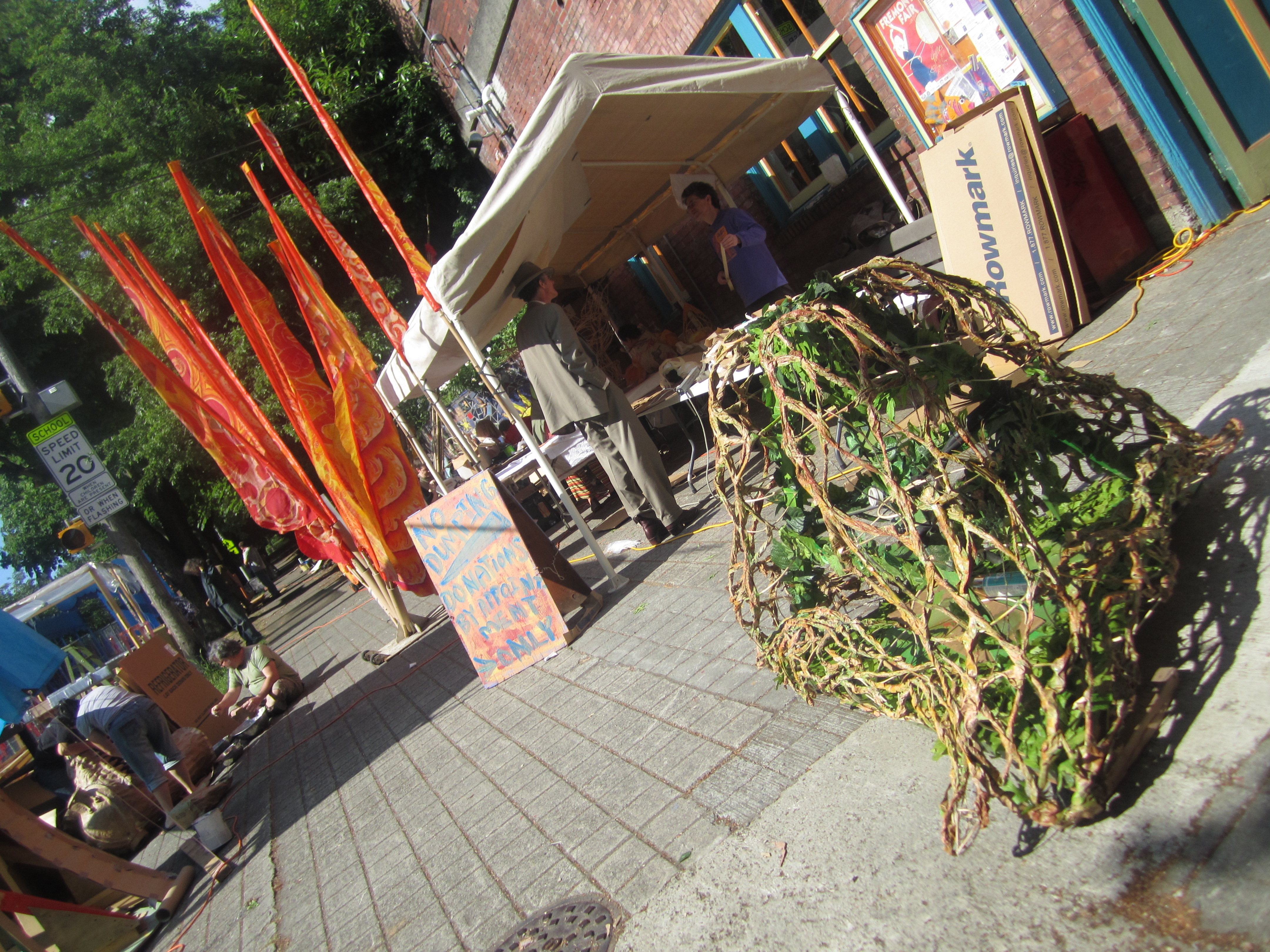 Finished workshop: “Putting it all together”! – Giant Puppets Save the ...